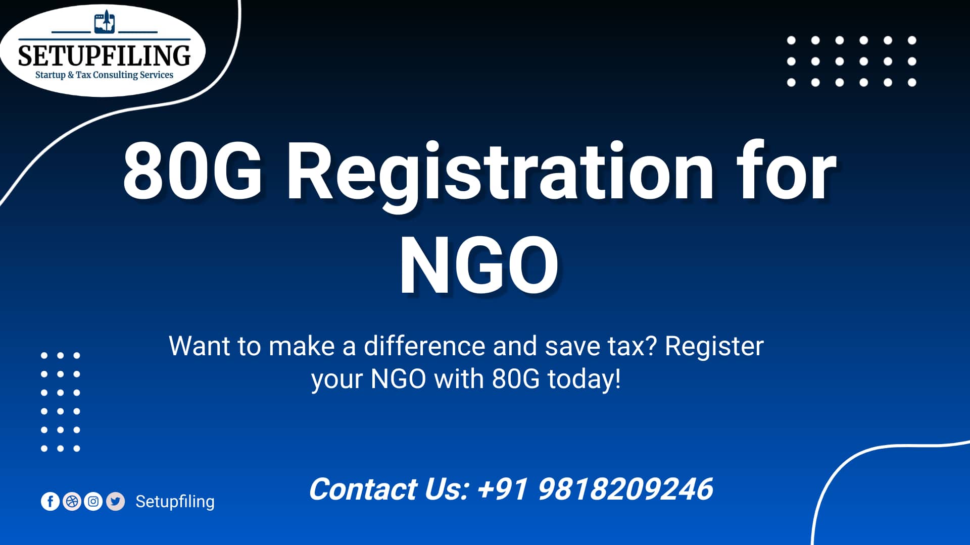 80G Registration: Boost Your NGO's Fundraising & Tax Benefit